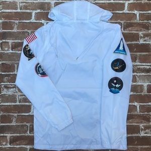 Chemistry | Jackets & Coats | Nasa Usa Mens Blue White Hooded Jacket ...